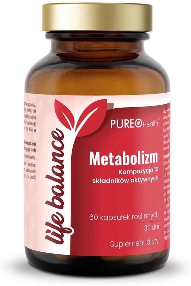 Tradix Group Pureo Health Life Balance Metabolizm 60kaps. - Opinie i ceny na Ceneo.pl