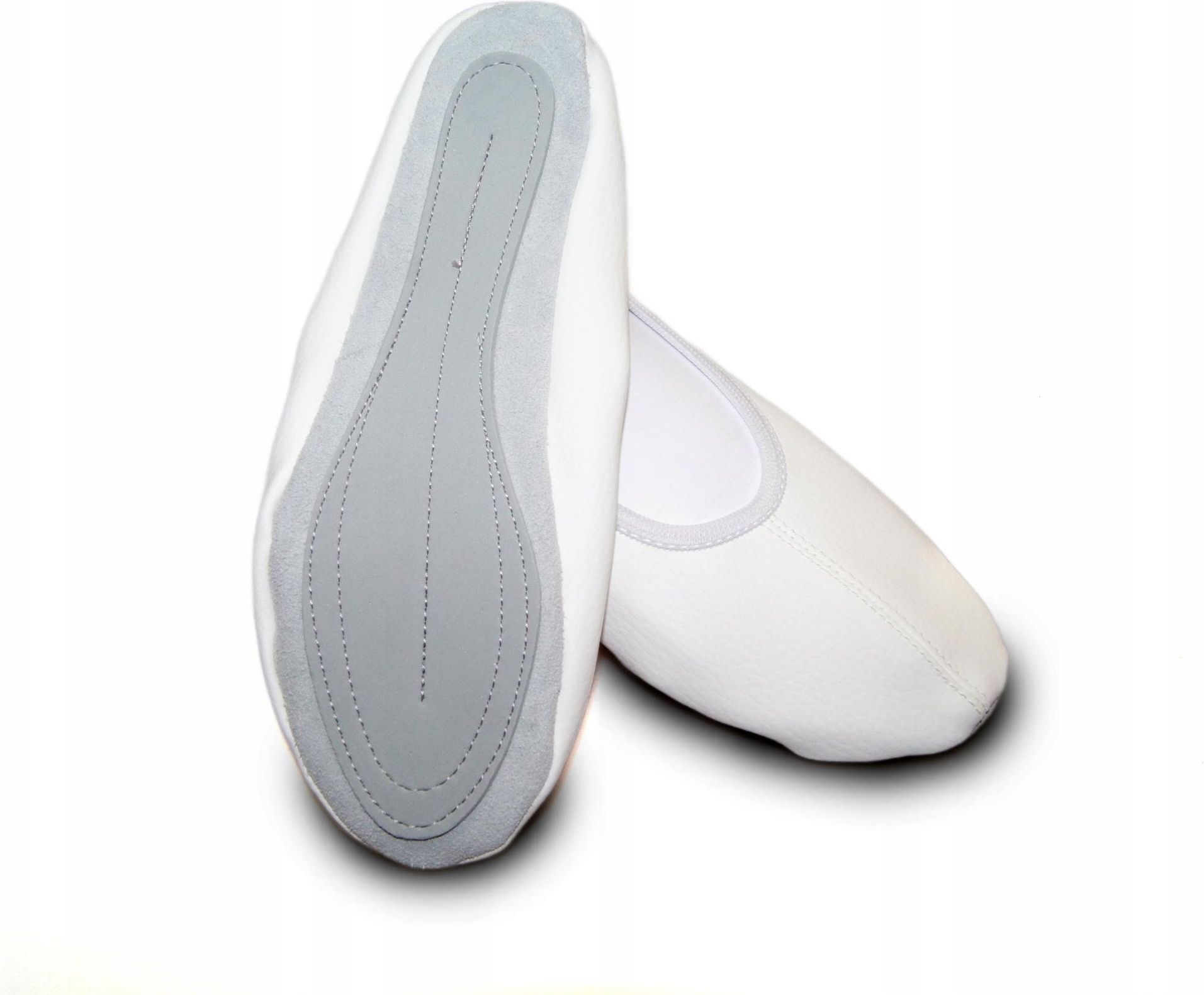 Baletki Balerinki Białe Polski Producent Do Tańca Rytmika Gimnastyczne ...