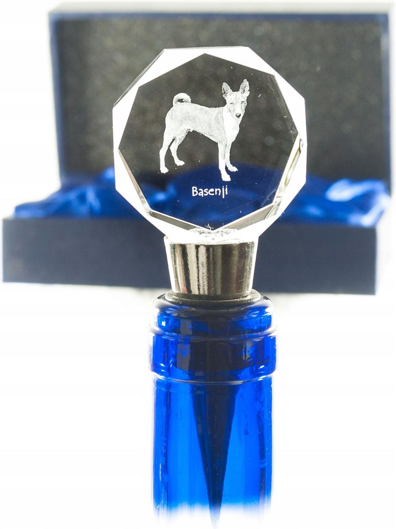 Art-Dog Basenji, Basendżi, Congo Dog - Zatyczka Do Butelki, Kryształowy ...