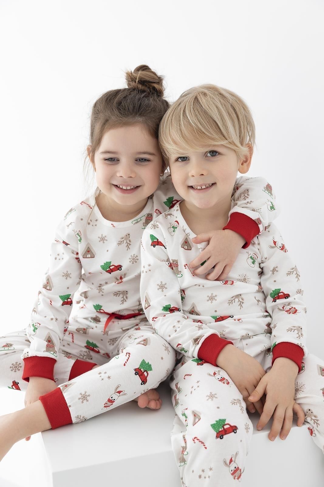 Piżama Sensis Kids Maurice/Samantha Dł/R Christmas 110-128 110-116 ...