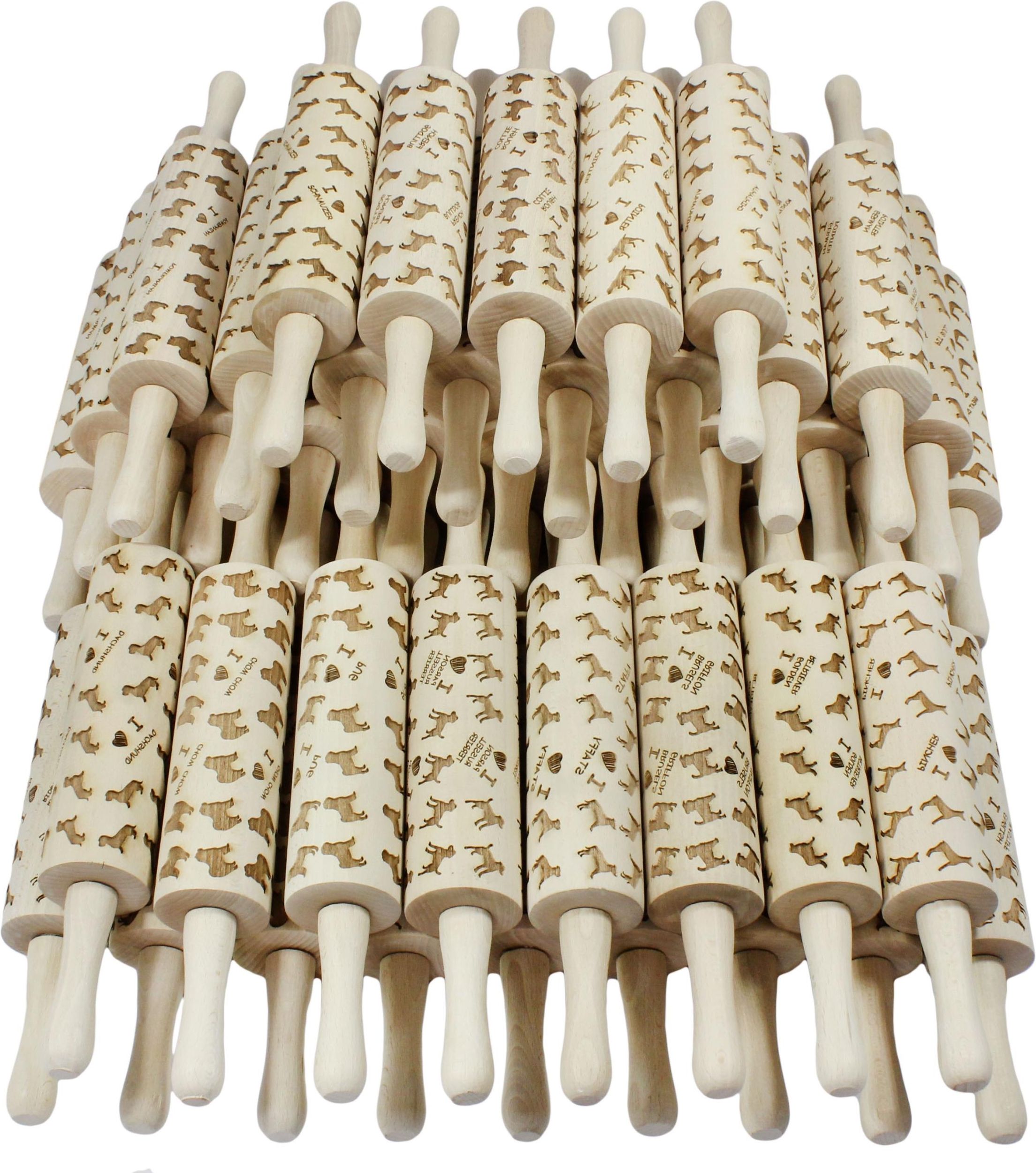 Art-Dog Gos Rater Valencia Grawerowany Wałek We Wzorki Ciastka W Psy Z ...