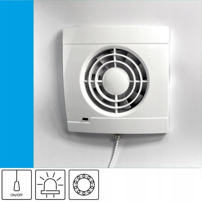 Wentylator łazienkowy Elplast Wentylator Łazienkowy Vulkan VK100P - Opinie i ceny na Ceneo.pl