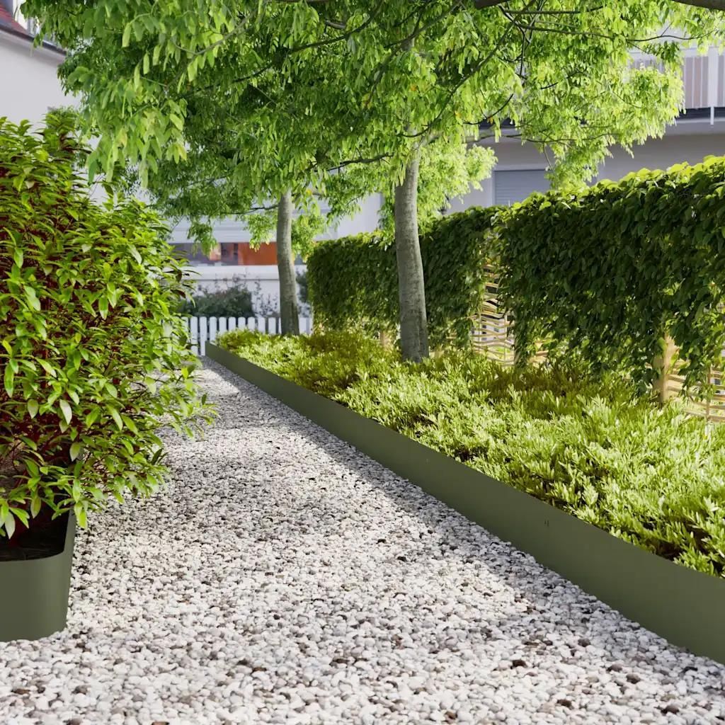 VidaXL Obrzeża Trawnikowe 30szt. Oliwkowozielony 860163 - Ceny i opinie ...