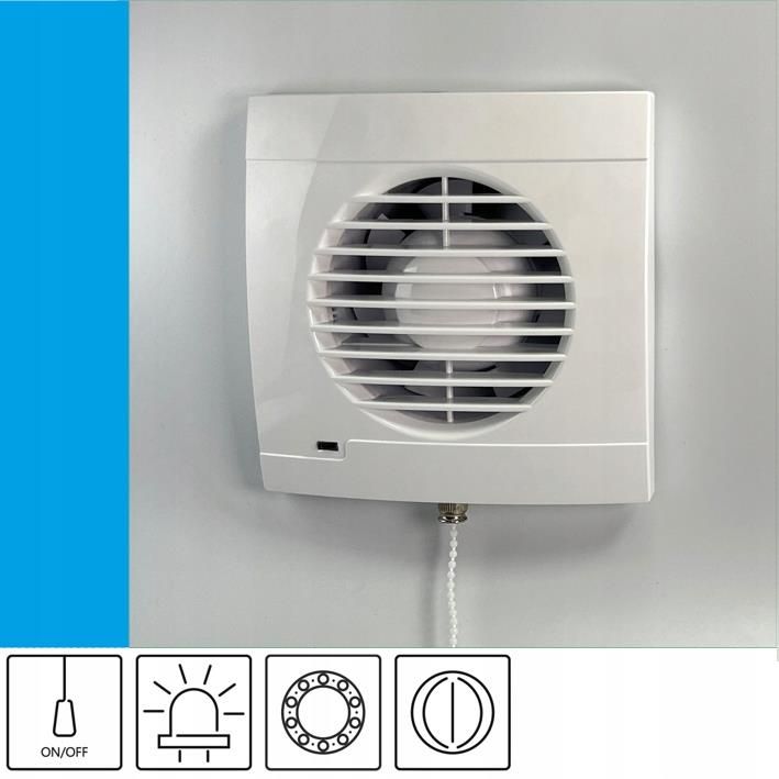 Wentylator łazienkowy Elplast Wentylator Łazienkowy Aero RK100P+ - Opinie i ceny na Ceneo.pl