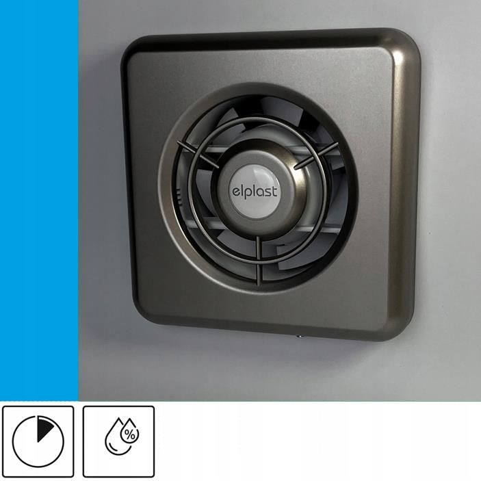 Wentylator łazienkowy Elplast Wentylator Łazienkowy Classic 100HTSF - Opinie i ceny na Ceneo.pl