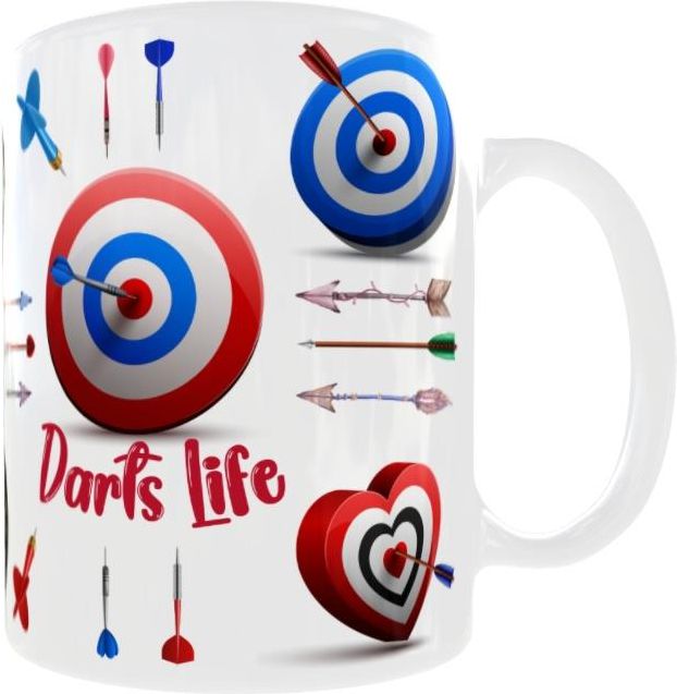 Kubek Dla Fanów Darta Darts Dart Lotki Rzutki - Opinie i atrakcyjne ...