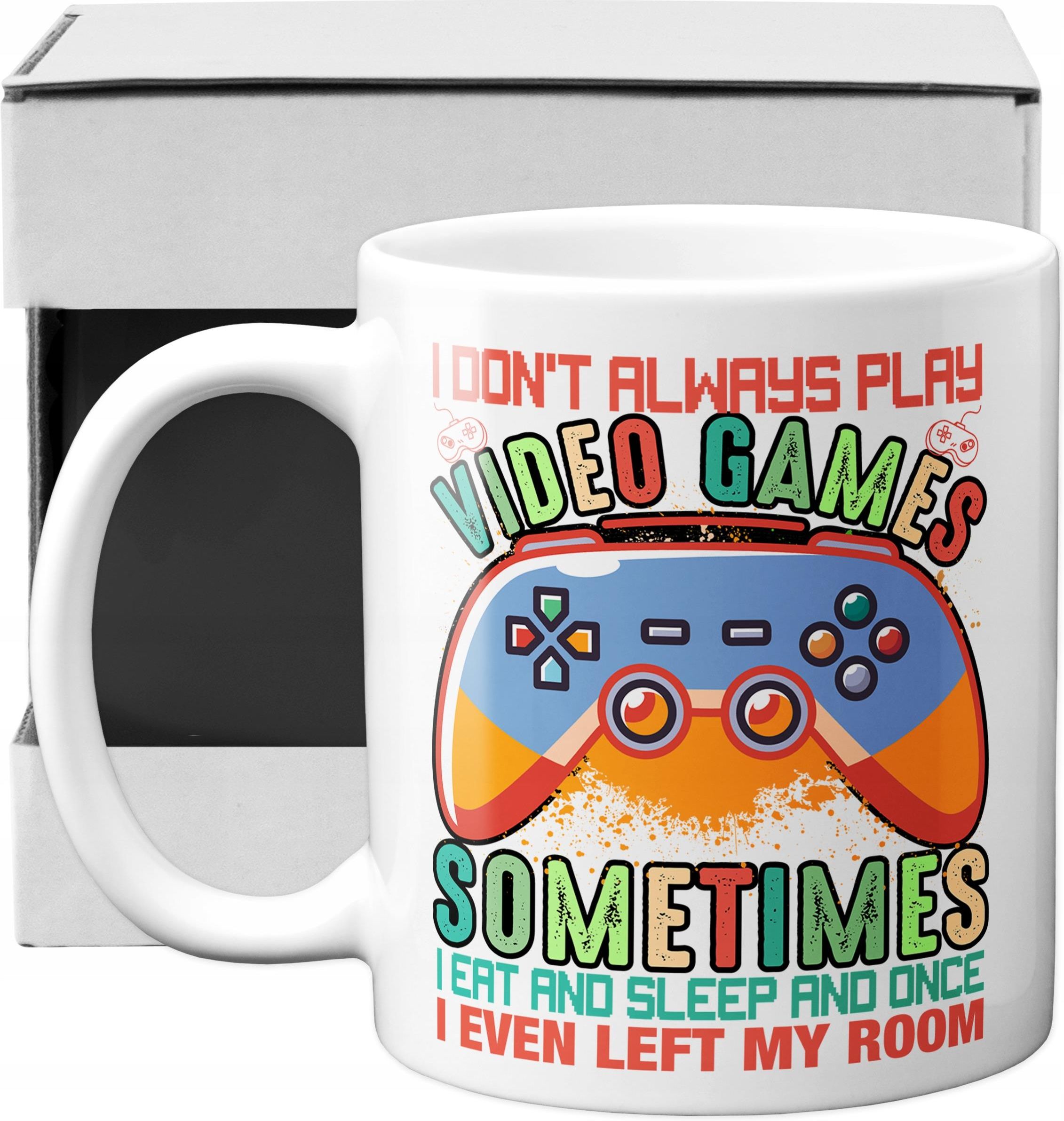 Śmieszny Kubek Gracza Gracz Gra Gry Konsola Manetka Pad Video Games - Opinie i atrakcyjne ceny ...