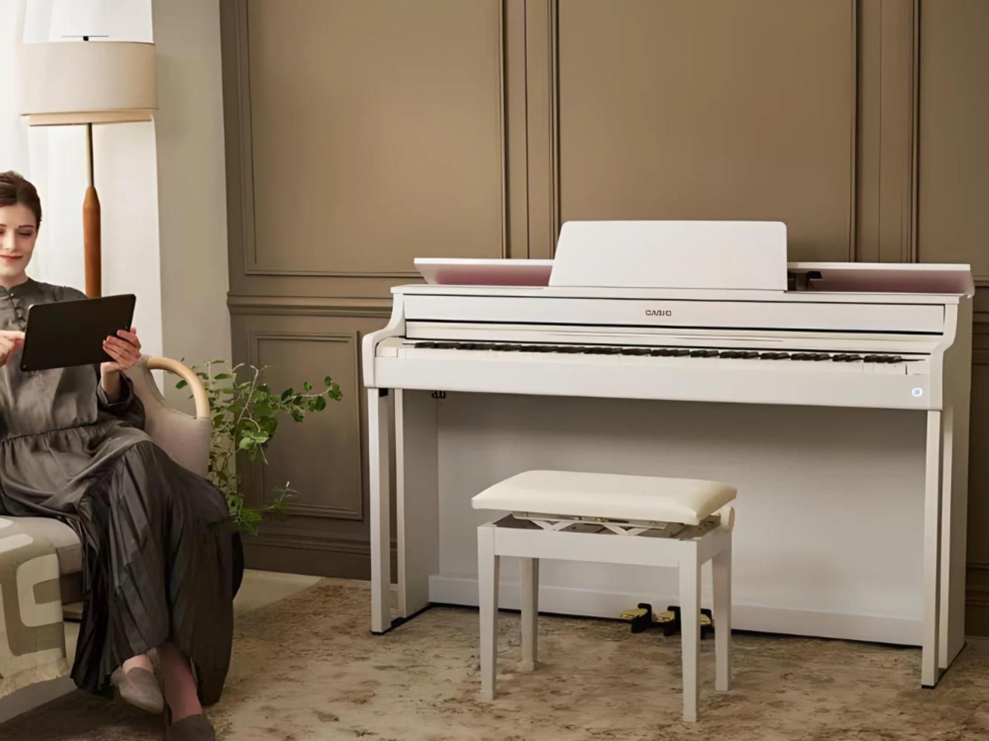 Casio AP-300 WE - Pianino Cyfrowe - Ceny i opinie - Ceneo.pl