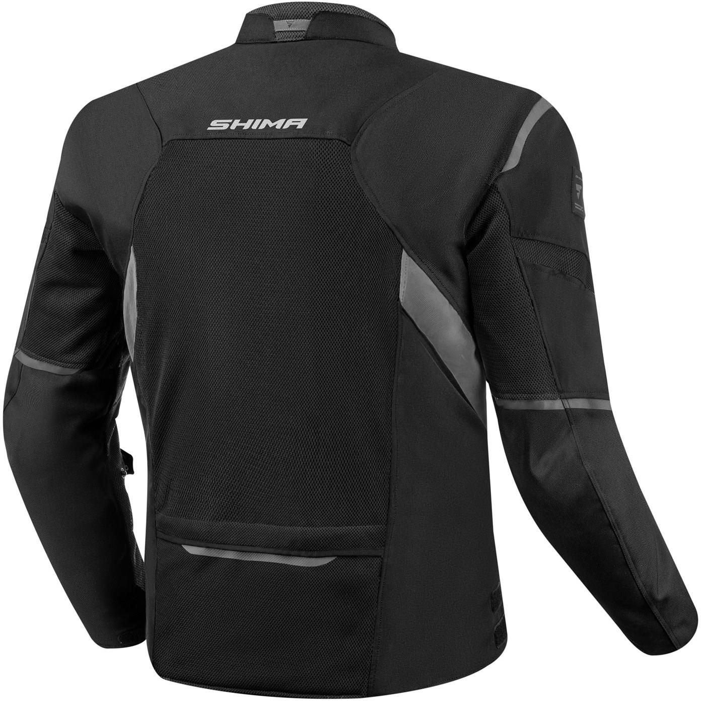 Odzież motocyklowa Shima Kurtka Tekstylna Rush 2.0 Men Vent Jkt Czarna ...