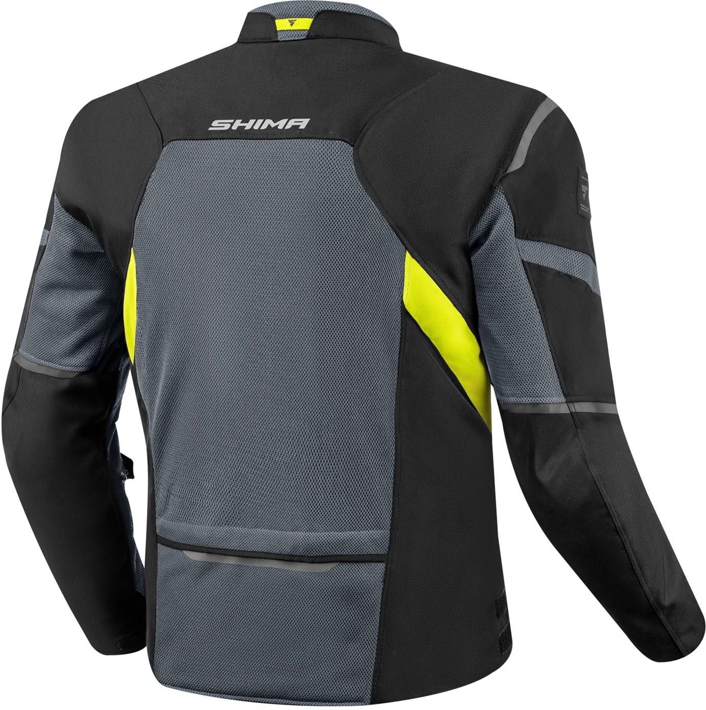 Odzież motocyklowa Shima Kurtka Tekstylna Rush 2.0 Men Vent Jkt Fluo ...