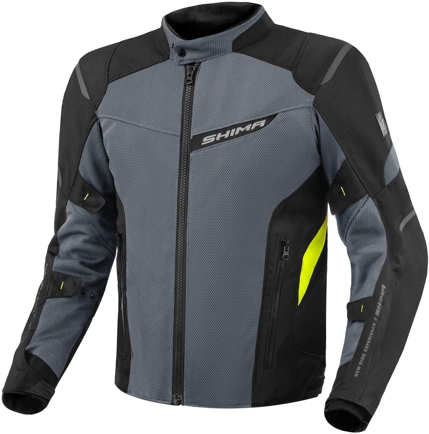 Odzież motocyklowa Shima Kurtka Tekstylna Rush 2.0 Men Vent Jkt Fluo ...