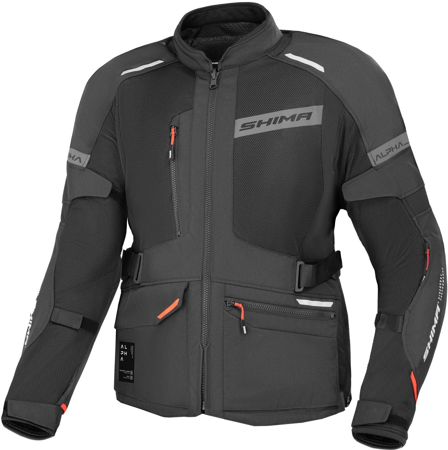 Odzież motocyklowa Shima Kurtka Alpha Men Blk 1687441 - Opinie i ceny ...
