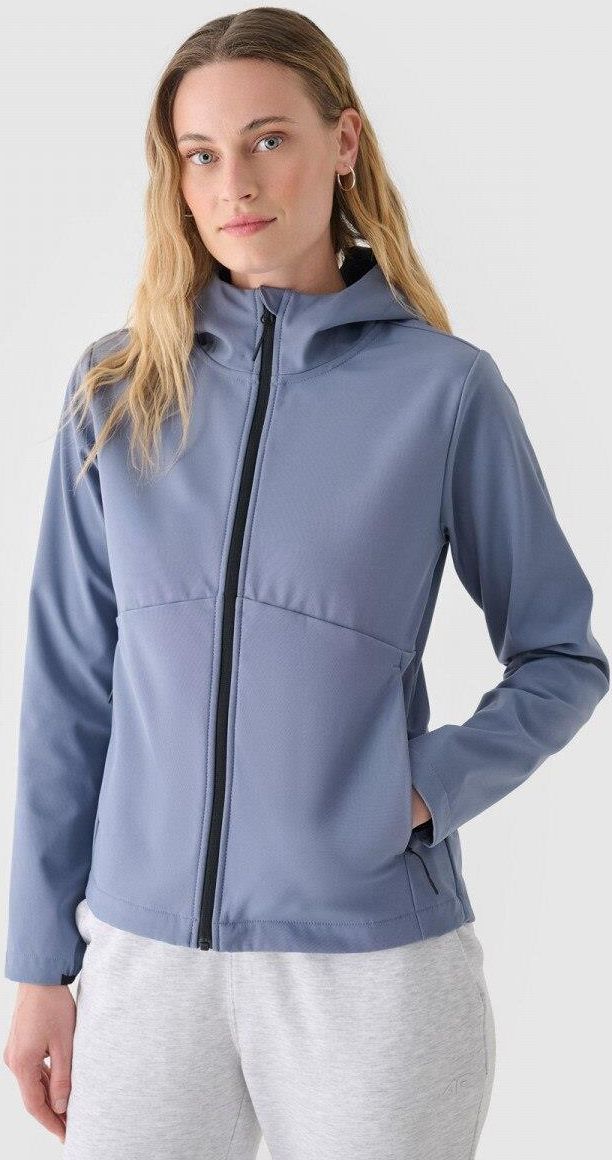Damska kurtka softshell 4F 4FWAW24TSOFF356 niebieska - Ceny i opinie - Ceneo.pl