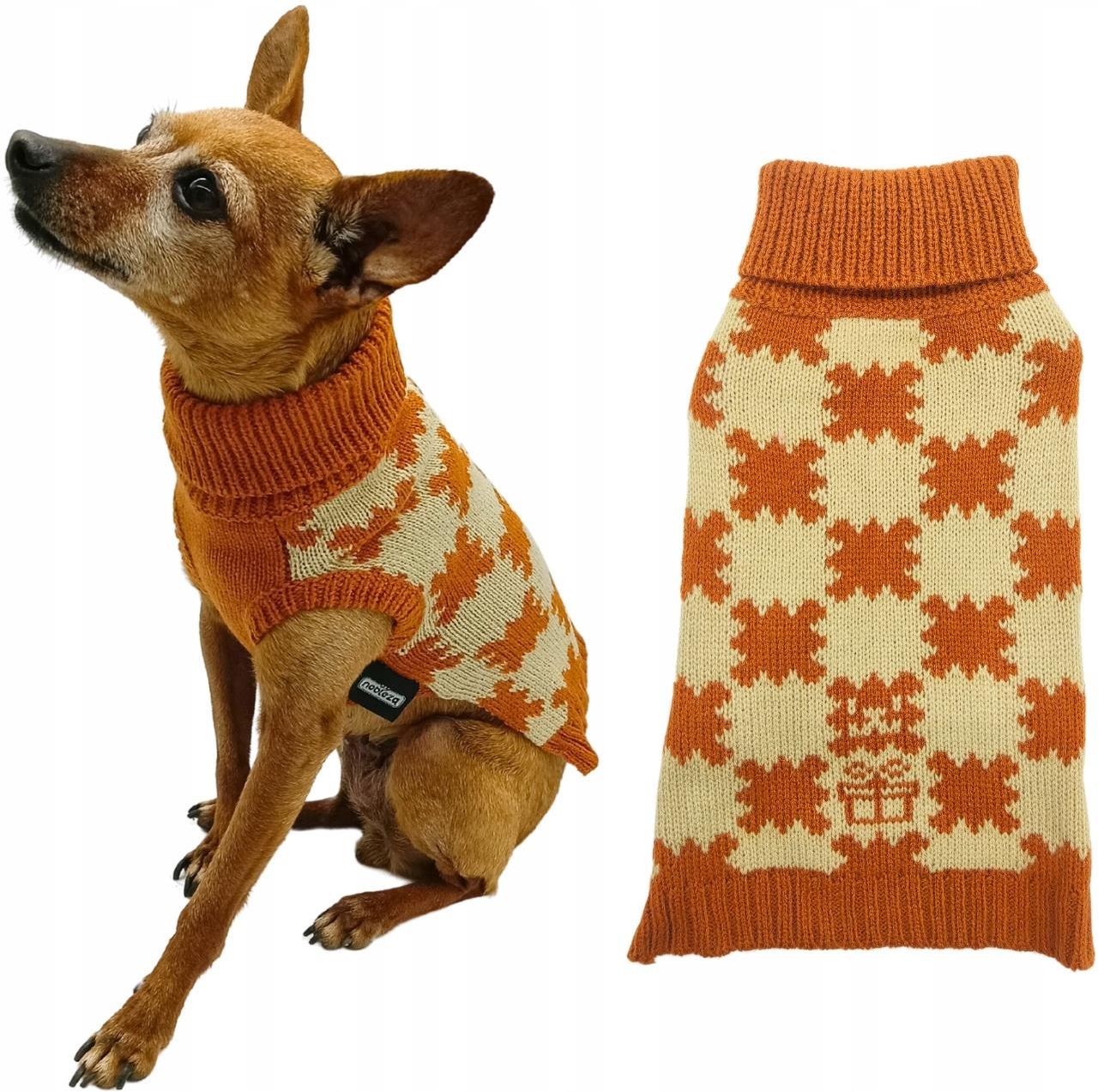 Sweterek Ciepłe Ubranko Dla Małego Psa Szczeniaka Yorka Pinczera Xs ...