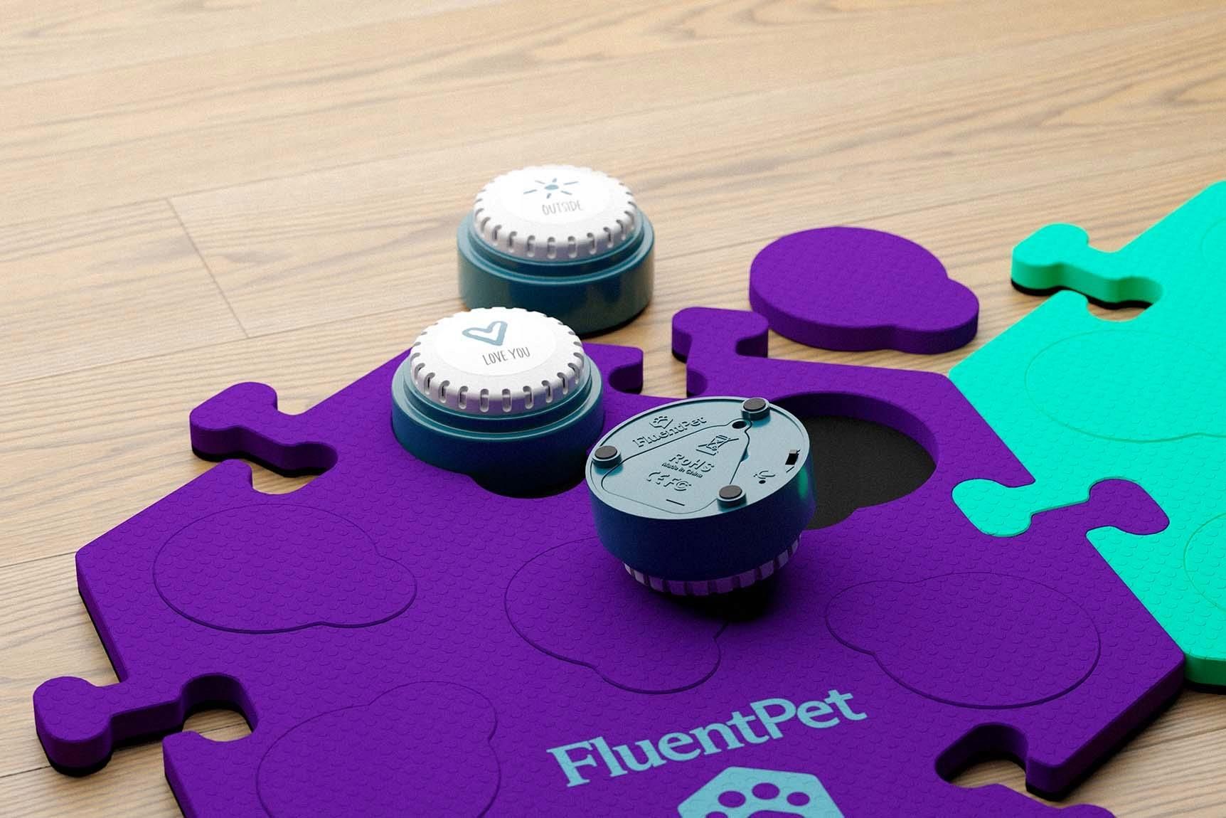 FluentPet Speek Up Buttons 12 przycisków do komunikacji z psem kotem ...