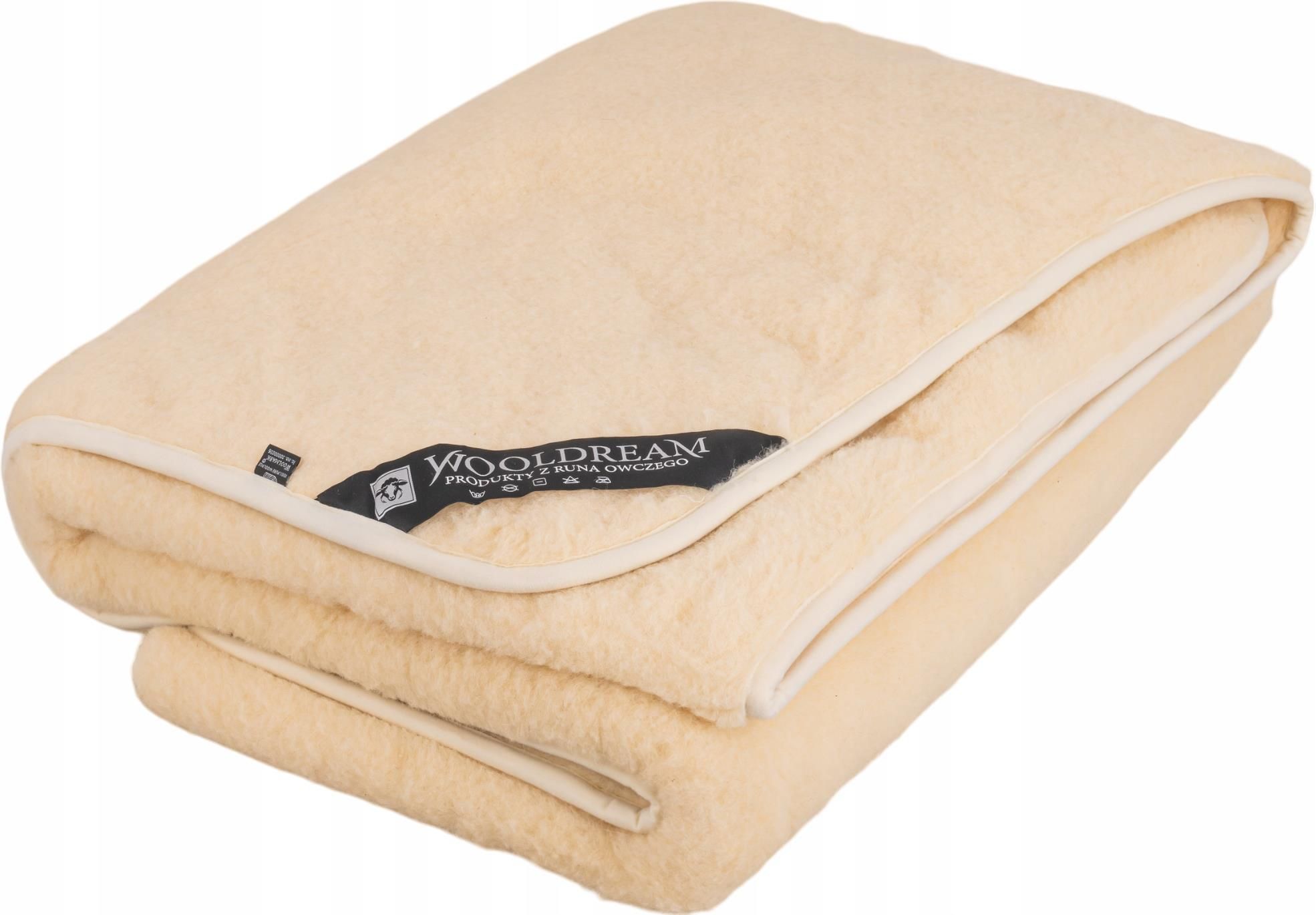 Wooldream Koc Wełniany Duży Ciepły Narzuta Wełna Merynos Australijski ...