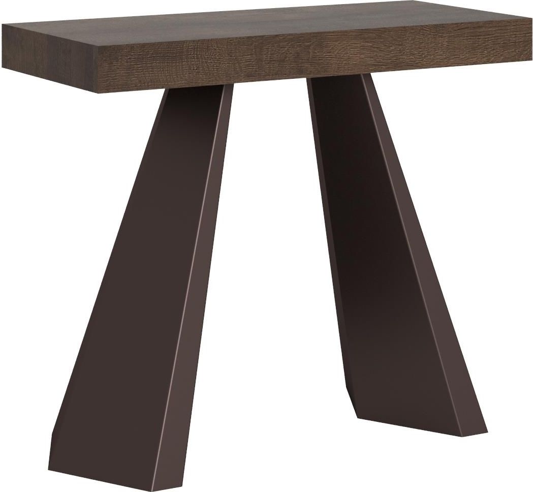 Itamoby Wysuwana Konsola 90X40/196cm Rama Diamante Small Walnut Bear ...