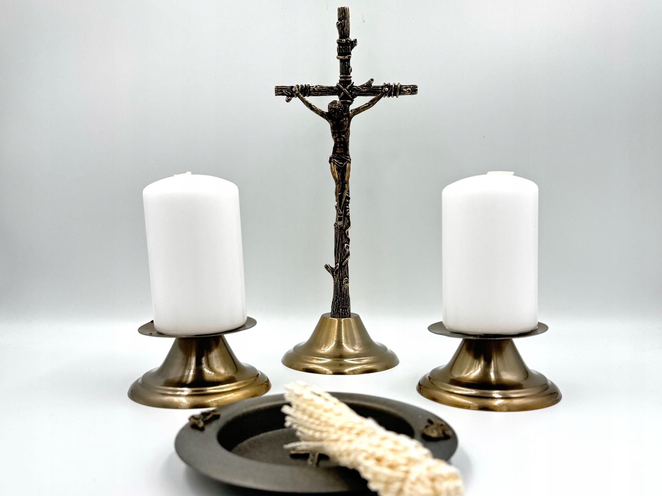 Duży komplet kolędowy, 7 elementów, zestaw kolędowy, metalowy - Ceny i ...