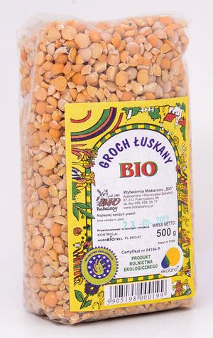 Groch żółty łuskany BIO 500g Bio Babalscy - Ceny i opinie - Ceneo.pl