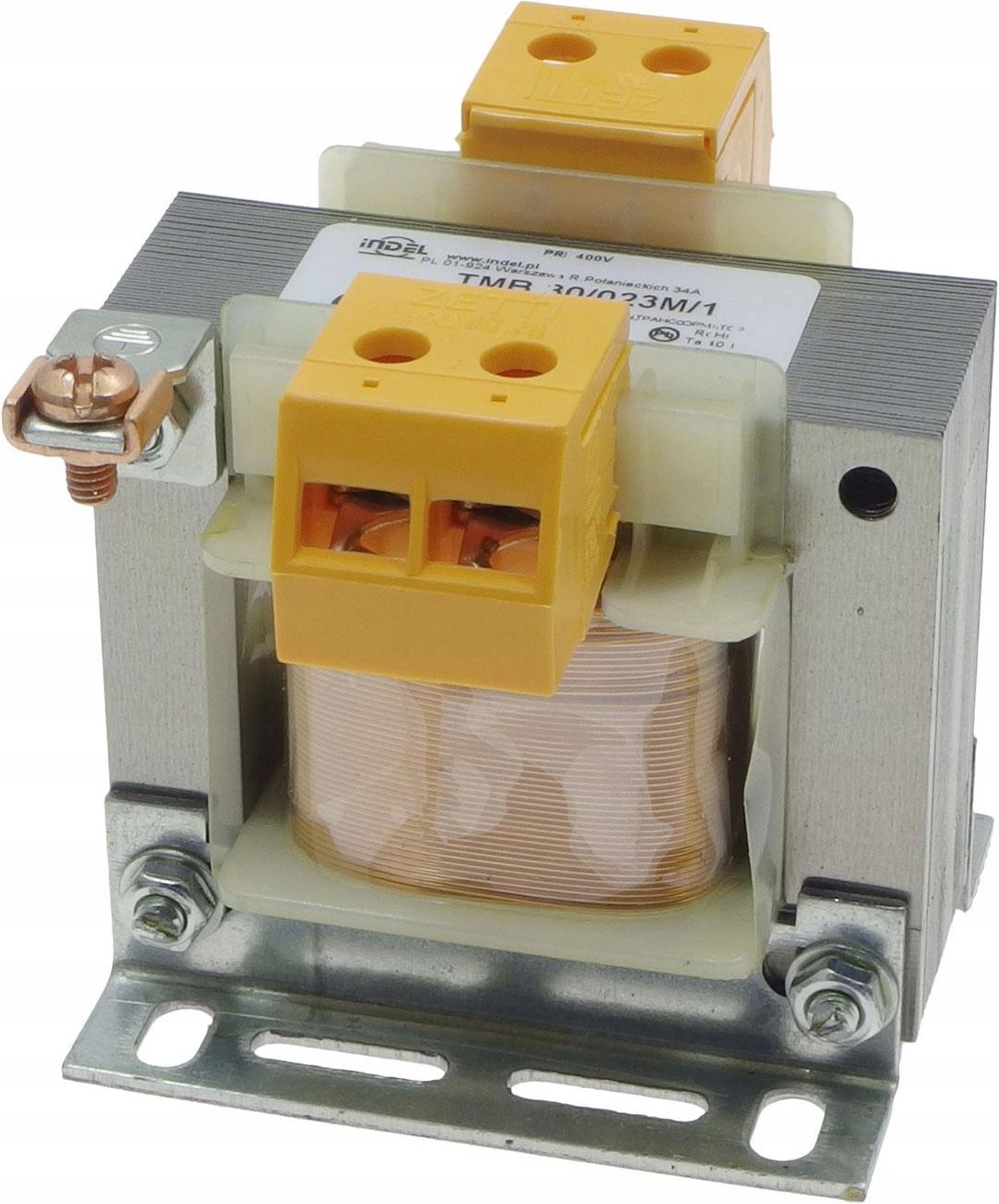 Indel Transformator Z Mocowaniem 30Va 400V/24V 1,25A Indel Tmb 30/023M/1 TMB30023M1 - Opinie i ...