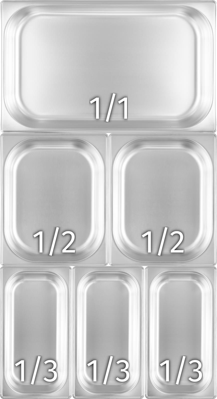 Technica Zestaw 6X Pojemnik Gn 1/2 200mm Ze Stali Nierdzewnej 11.65 L - Ceny i opinie - Ceneo.pl