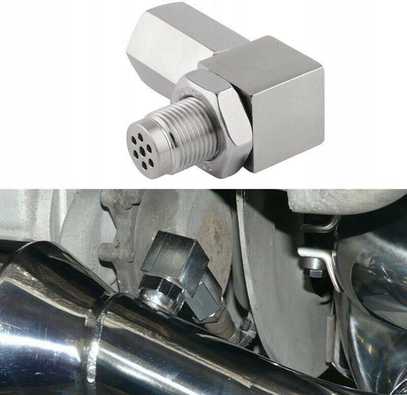 Sonda lambda Emulator Adapter Kątowy 90° Sondy Lambda M18x1,5 - Opinie ...