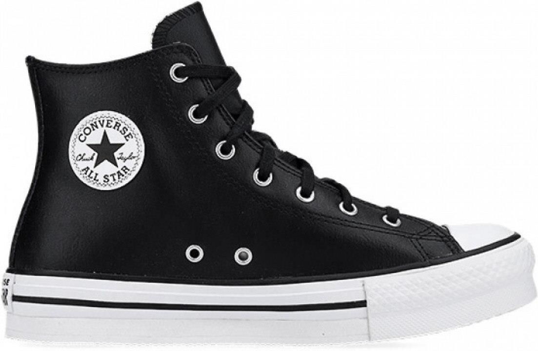Damskie buty Converse Chuck Taylor All Star Eva Lift Hi Black A02485C ...