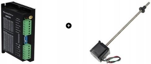 Zestaw Silnik krokowy 57BYGH3302 1,5Nm Sterownik DM556 5.6A - Opinie i ceny na Ceneo.pl