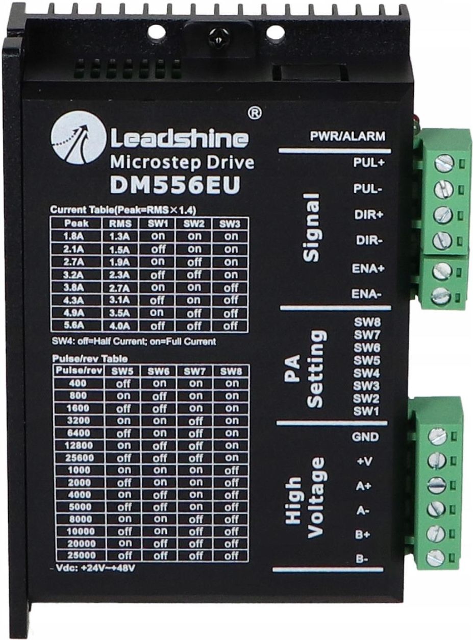 Sterownik silnika krokowego SSK-B12 bis DM556EU-5.6A, 50VDC, krok/kierunek - Opinie i ceny na ...