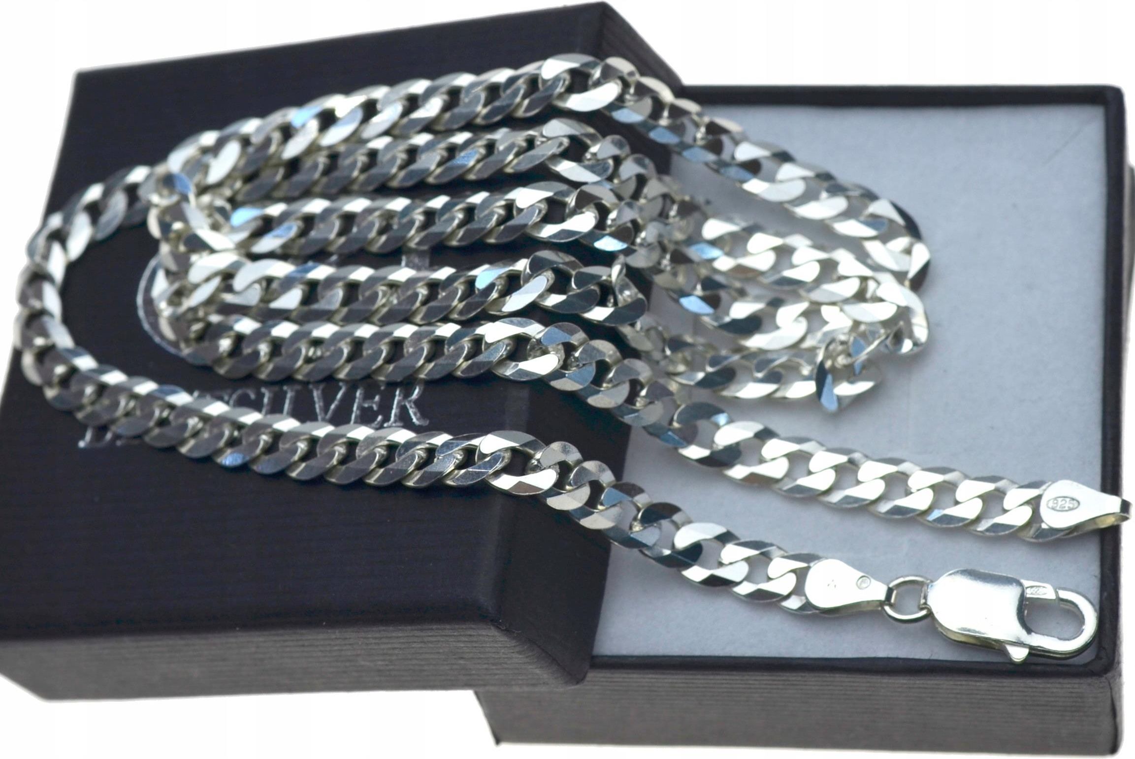 Bestsilver Łańcuszek Srebrny Męski Pancerka Szeroki 60CM 925 - Ceny i opinie - Ceneo.pl