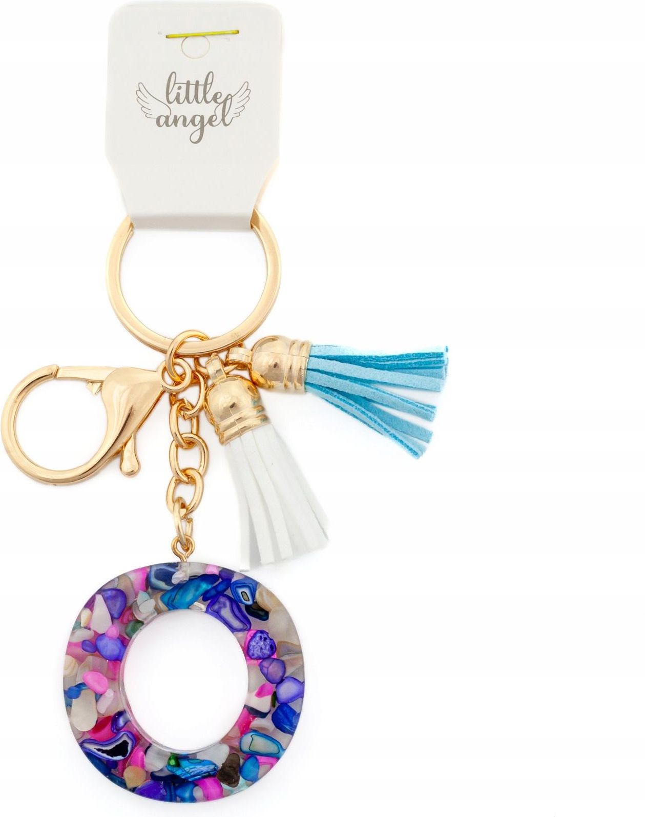 Little Angel Brelok Do Kluczy Literka O Akrylowa Z Kolorowymi ...