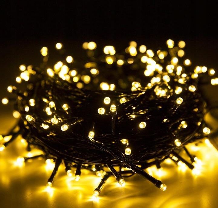 Świąteczne Wewnętrzne Zewnętrzne Na Choinke Lampki Choinkowe 300 Led ...