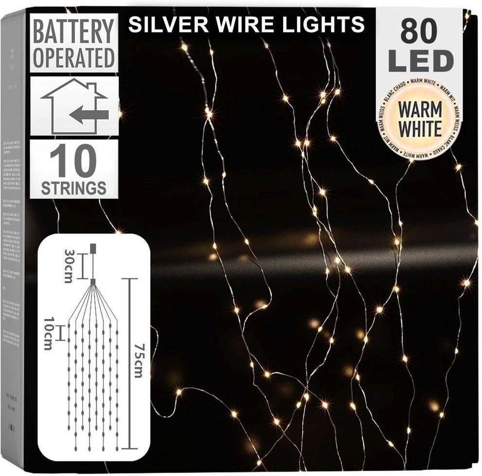 Koopman Lampki Choinkowe 80 Led Wewnątrz 10X75Cm 51 100 Lampek - Opinie i atrakcyjne ceny na ...