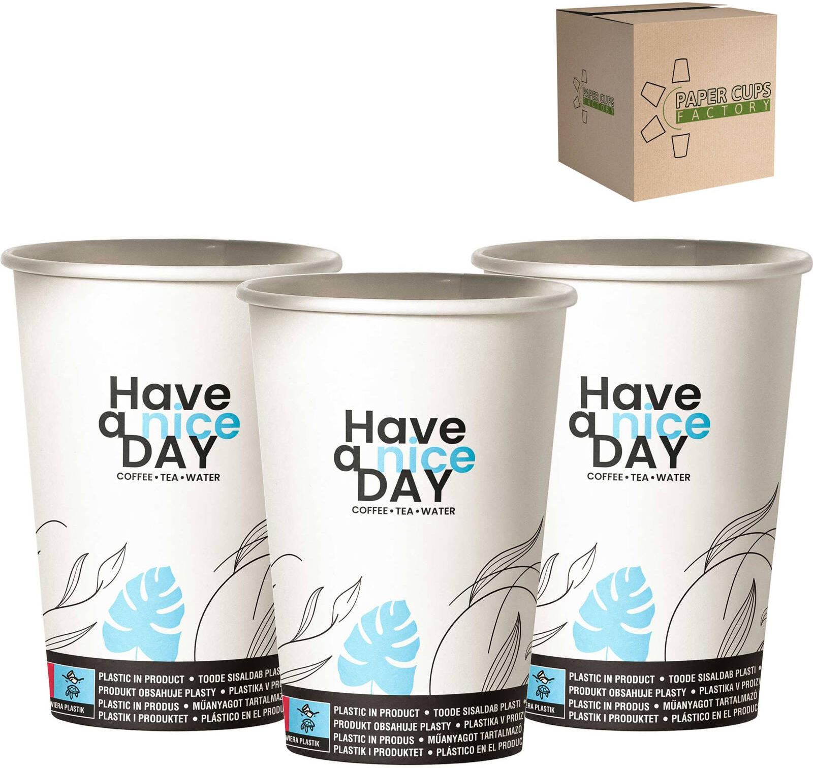 Paper Cups Factory Have A Nice Day 150Ml Kubek, Kubki Papierowe ...