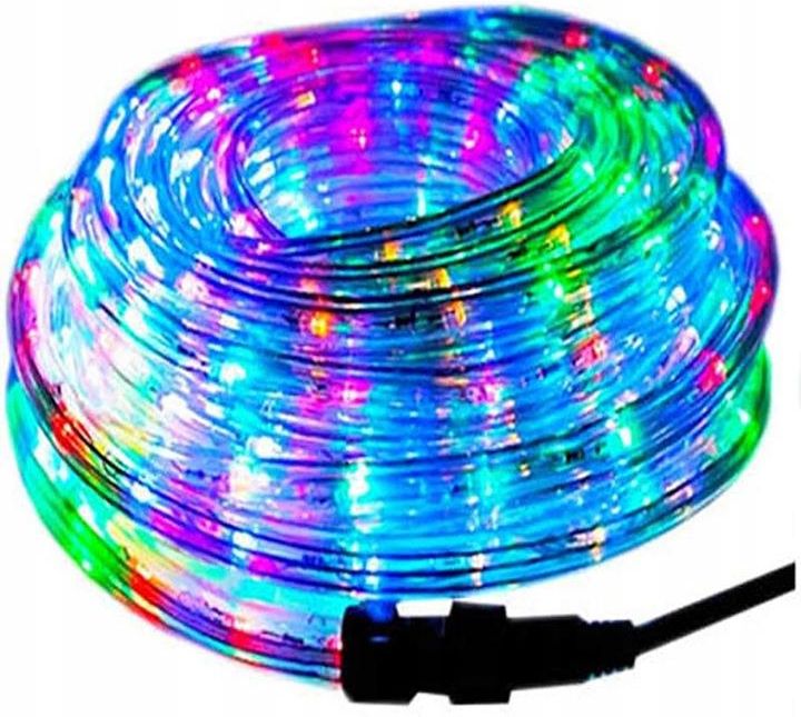 Wąż Świetlny 20M Led Lampki Choinkowe Multikolor Kolorowy - Opinie i ...