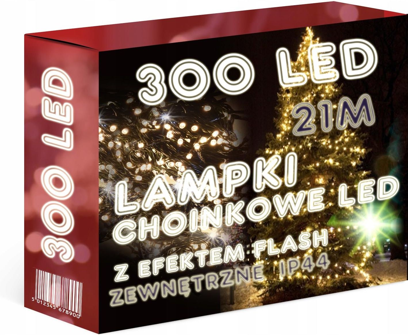Activ Lampki Choinkowe 300 Led 21M Zewnętrzne Ip44 Flash Oświetlenie ...
