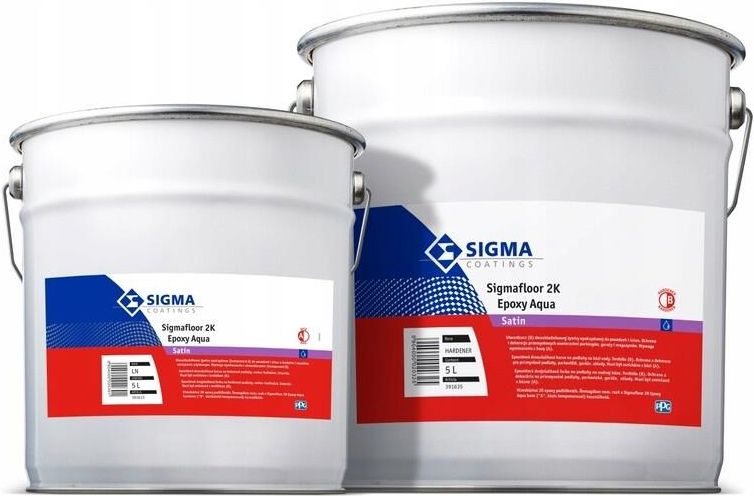 Sigma Coatings Sigmafloor 2K Epoxy Aqua Żywica Epoksydowa 2L Ral 424146 ...