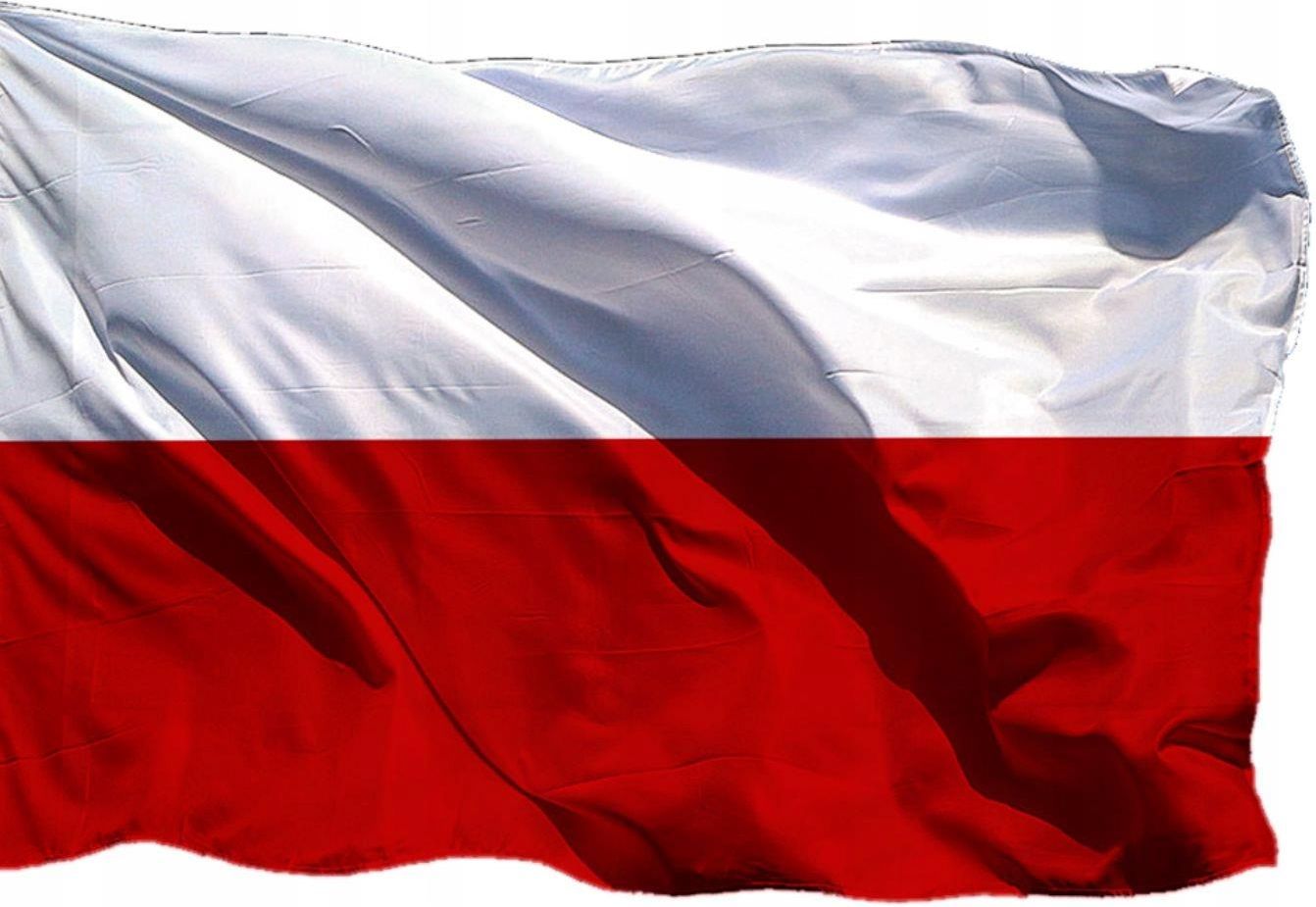 Studioflag Flaga Polska Polski Barwy 450X150 Wytrzymała Produkt Polski ...
