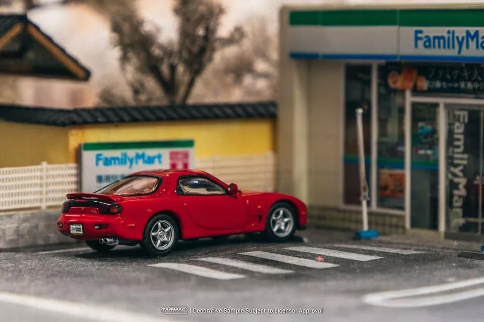 Tarmac Mazda Rx-7 Fd3S Red 1:64 - Ceny i opinie - Ceneo.pl