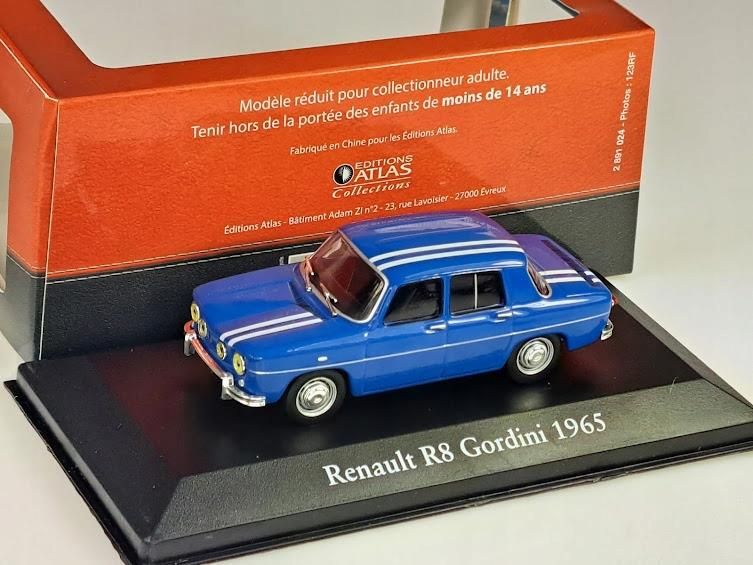 Atlas Renault R8 Gordini 1965 Blue 1:43 - Ceny i opinie - Ceneo.pl