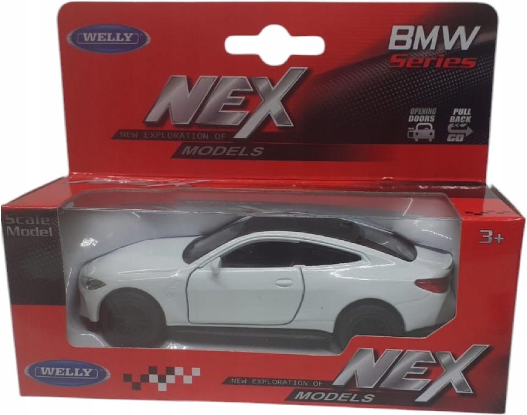 Welly Bmw M4 Motorsport Metalowy Model Samochodu Kolekcjonerski 1;34 ...