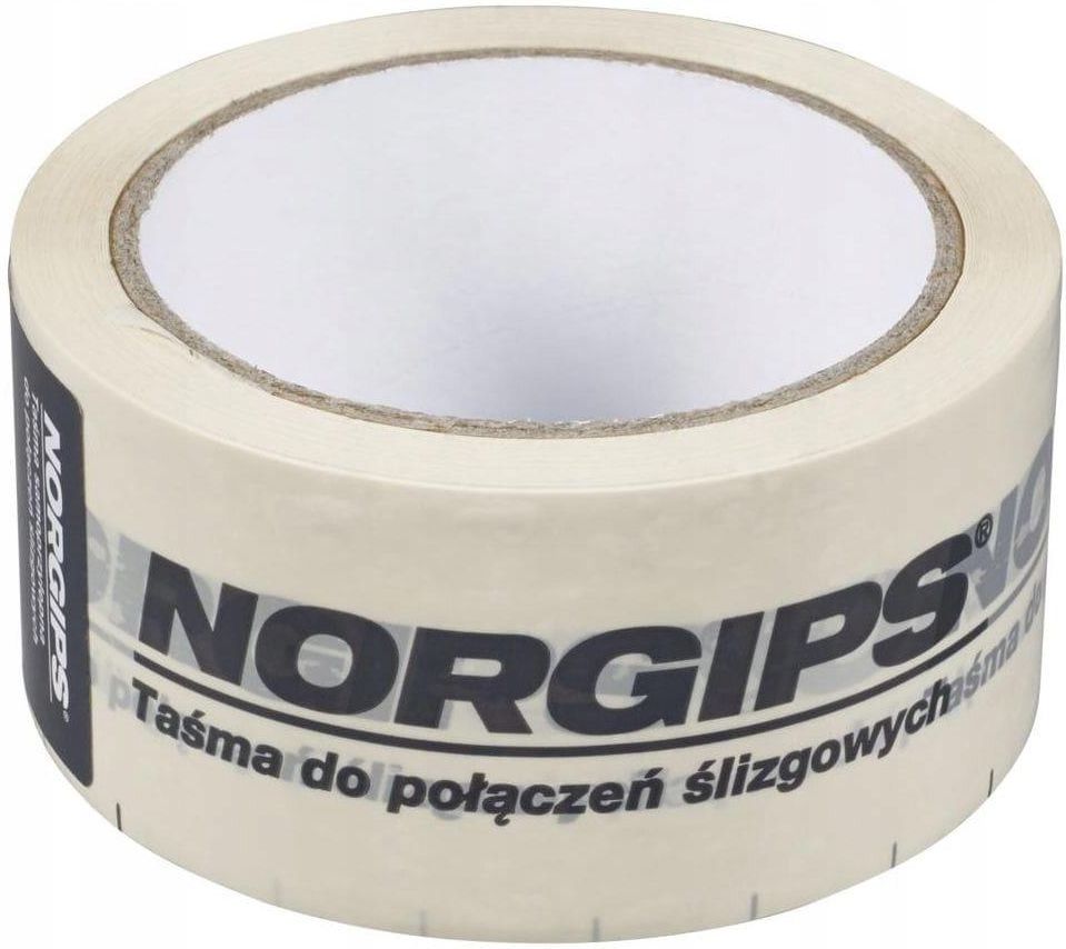 Taśma samoprzylepna do spoin ślizgowych 50 mm/66 m Norgips 1753676605 ...
