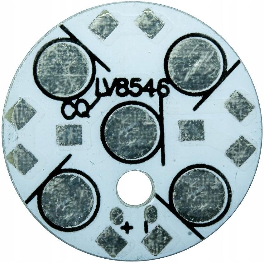 Leaderled Radiator Pcb Baza Dla 5 Led 28mm Płytka 1W 3W 5W 1762189453 ...