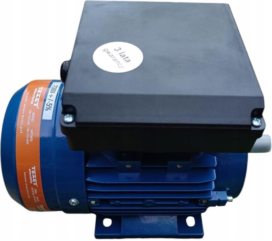 Silnik elektryczny jednofazowy 2,2 kW 2800 obrotów w obudowie aluminiowej 1772889630 - Opinie i ...