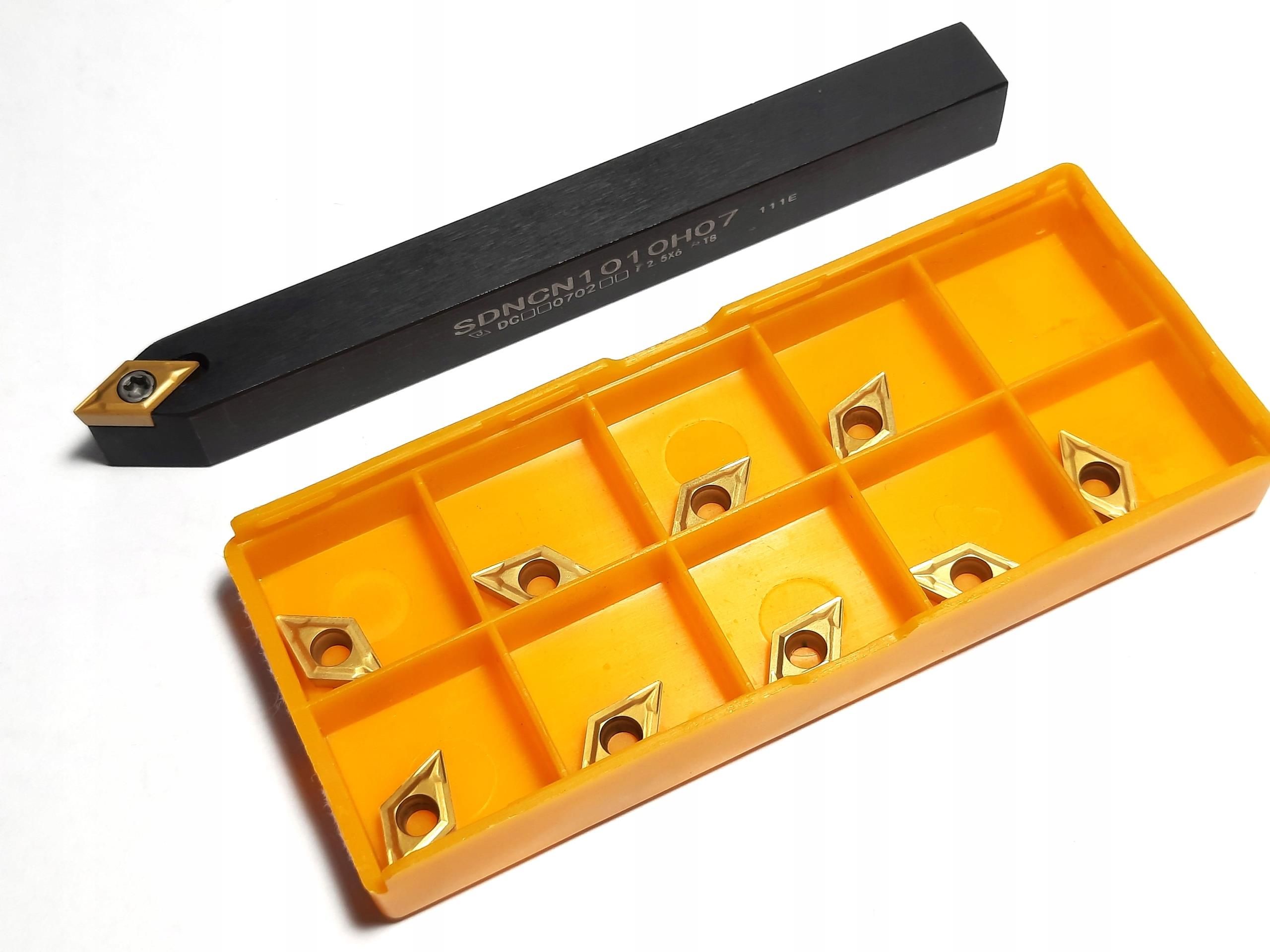 Noże do elektronarzędzi Zx Nóż tokarski Sdncn 1010 E07 10 płytek Dcmt 07 1762352692 - Opinie i ...