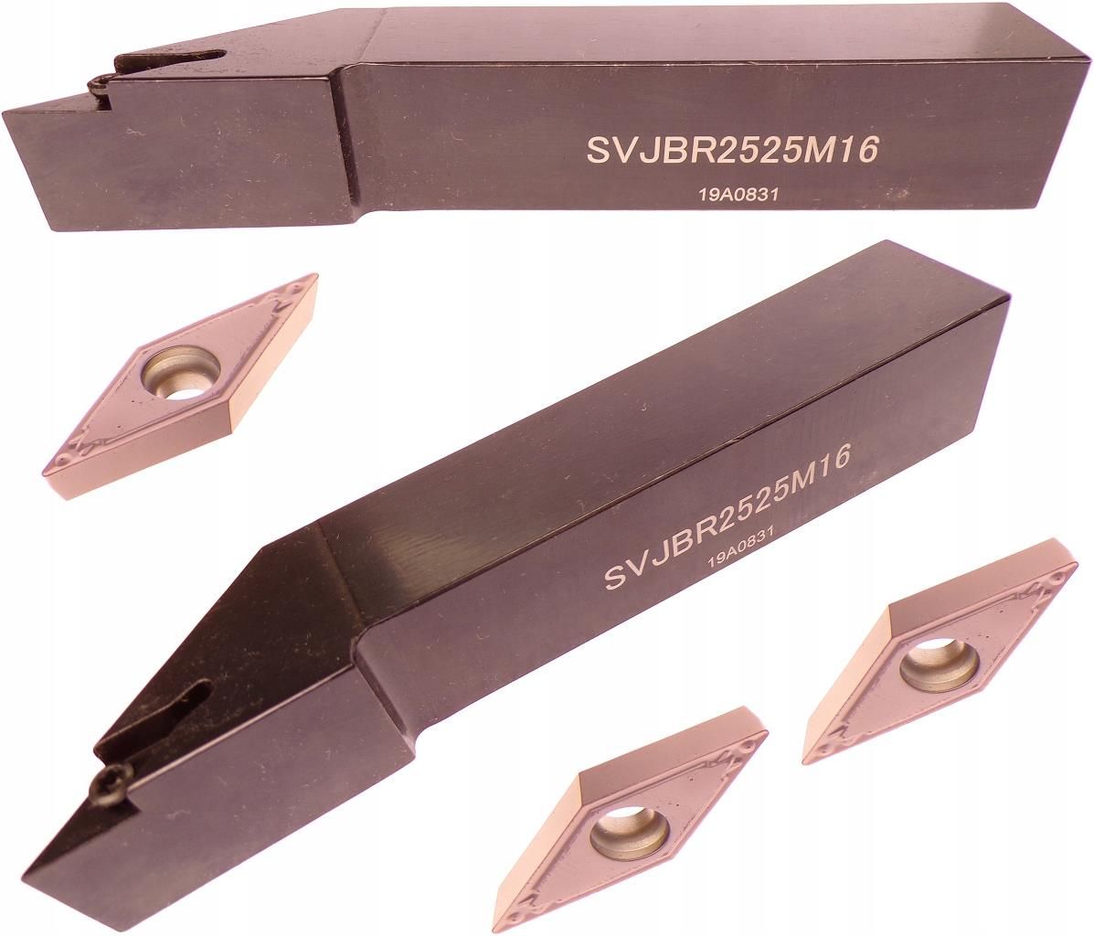 Noże do elektronarzędzi Sh Nóż Tokarski Svjbr 2525 M16 3 Płytki Vbmt 1604 1768378686 - Opinie i ...