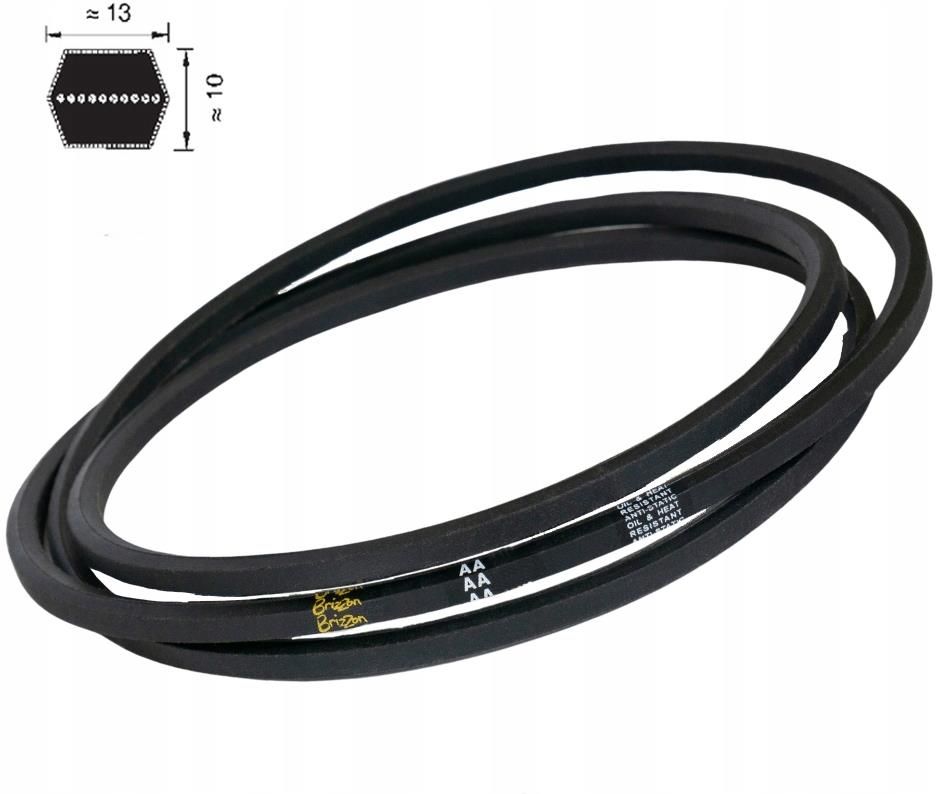 Brizzon Pas pasek napędu noży kosiarki traktorka AA86/2184 mm ...