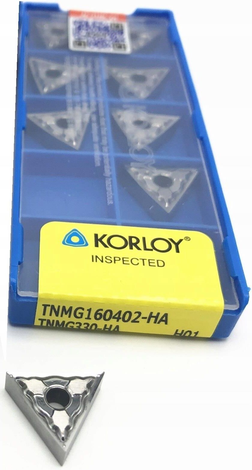 Pasadocnc Płytki wieloostrzowe Tnmg 160402 aluminium Korloy 1761921055 ...