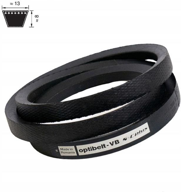 Optibelt Pas pasek klinowy A/13 1050 Li=1080Lp V 13x1080 1772281178 ...