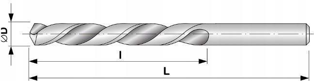 Wiertło Wiertło NWKa Lewe DIN338LN 14 x 108 x 160 Hss NWKm 1772449045 ...